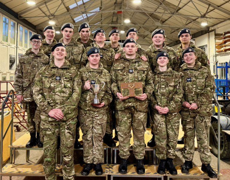 Loughborough Schools Foundation’s Combined Cadet Force (CCF) land first ...